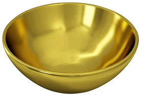 Umyvadlo - keramika - zlaté | 32,5x14 cm