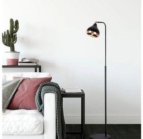 Designová stojanová lampa Salwah 150 cm černá