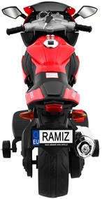 Ramiz Elektrická motorka R1 Superbike červená