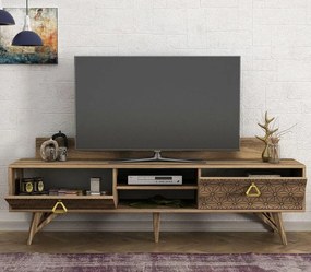 Televizní stolek BONDY 180 cm, vlašský ořech