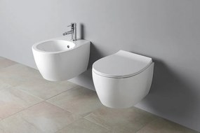 Isvea SENTIMENTI bidet závěsný, 36x51cm, bílá 10AR41010SV