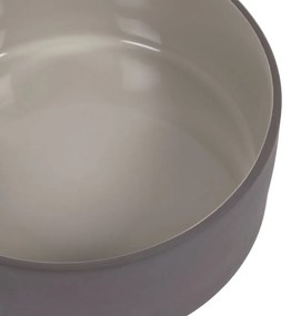 Šedá porcelánová miska Kave Home Thianela 24,5 cm