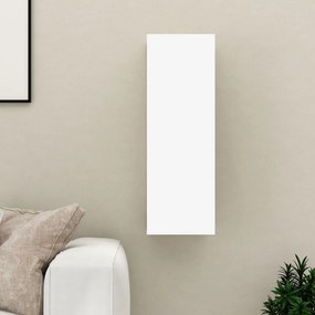 vidaXL TV stolek 30,5x30x90 cm kompozitní dřevo [815747] Barva: bílá a dub sonoma