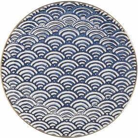 Talíř jídelní 22 cm porcelán, Satori Seigaiha Wave, Mikasa MKSATWV