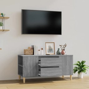 TV skříňka šedá sonoma 102x44,5x50 cm kompozitní dřevo