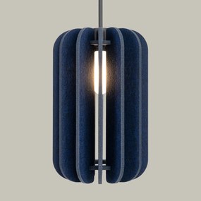 Sollux Lighting Závěsná lampa MULA 27 tmavě modrá