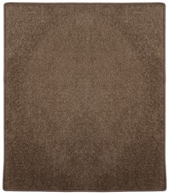 Vopi koberce Kusový koberec Eton hnědý 97 čtverec - 100x100 cm