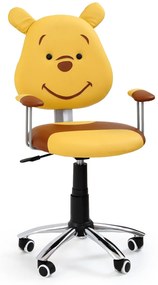 Dětská židle Kausi (žlutá + hnědá). 769840