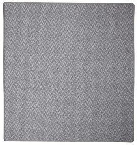 Vopi koberce Kusový koberec Toledo šedé čtverec - 133x133 cm