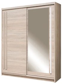 Fadome šatní skříň Effect 175/215/59 se zrcadlem posuvné dveře
