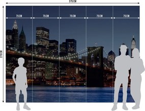 Fototapeta na zed' Výhled na Brooklynský Most | 360 x 254 cm | DFTS0107