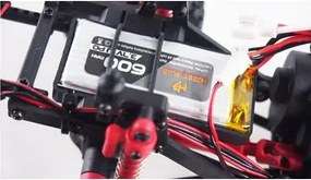 Amewi AMXRock AM24 Scale Crawler Pick-Up modrá / RC auto / 1:24 / RTR