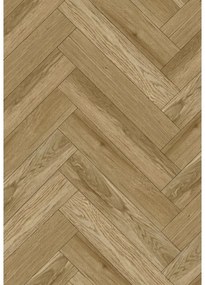 Mexen Manhattan herringbone, vinylová podlaha 570 x 95 mm LVT Dryback 2,5 mm, PVC podklad, 4stranná V-drážka, dub, F1473-0570-095-255-4V1-01