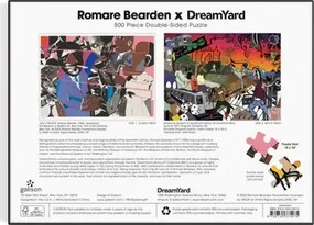 GALISON Oboustranné puzzle Romare Bearden x DreamYard / 500 dílků