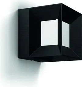 Philips 16480/30/P0 Parterre černá / Venkovní nástěnné LED svítidlo /