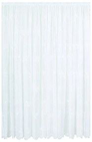 Bílá záclona 600x245 cm Snow – Mendola Fabrics