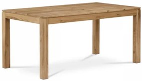 Jídelní stůl 160x90 x75 masiv dub, povrchová úprava olejem DS-F160 DUB