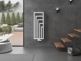 Mexen Alaska dekorativní radiátor 1216 x 440 mm, 542 W, bílý - W205-1216-440-00-20