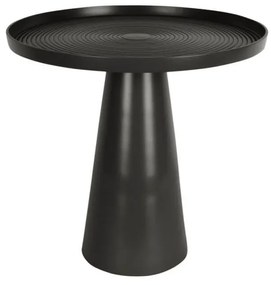 Odkládací stolek rizky ø 40 x 37,5 cm černá MUZZA