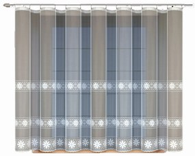 Dekorační žakárová záclona s řasící páskou ASHIRA 160 bílá 300x160 cm MyBestHome