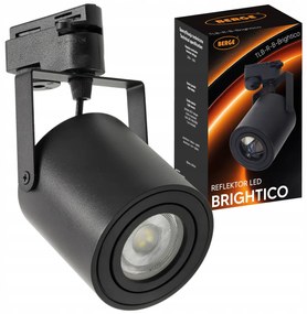 BERGE LED kolejnicové světlo GU10 - černé