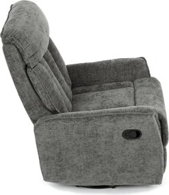 Polohovací křeslo šedé TV-H9327 GREY2