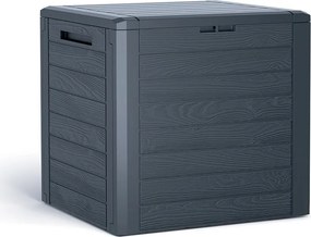 Zahradní box Prosperplast WOODEBOX antracit 140L  [611149]