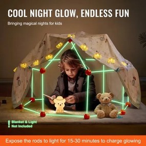 Stavebnice Stan Fort pro stavebnici Kid Glow In The Dark STEM 140P