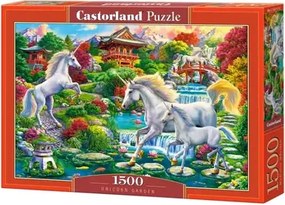Castorland 152117 Zahrada jednorožců / 1500 dílků / od 9 let