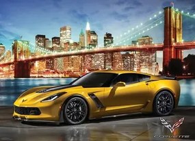 EUROGRAPHICS Puzzle Chevrolet Corvette Z06 / 1000 dílků / 67,6 × 48,9