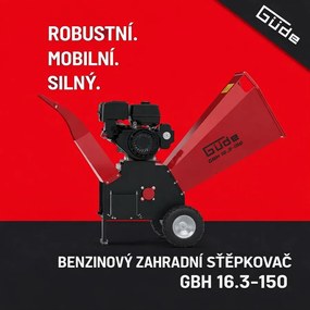 GüDE GMBH Güde GBH 16,3-150 - benzinový zahradní drtič
