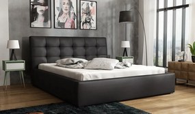 Casarredo - Komfort nábytek Čalouněná postel TEKLI 200x200, výběr ekokůže | potah: soft 17