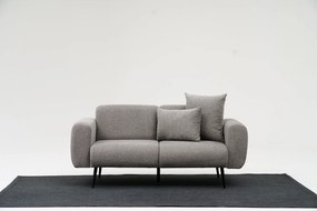 Hanah Home Dvoumístná pohovka SIDE světle šedá
