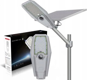 Solární Lampa Vogler 1500W, solární pohon, pohybový senzor, radar