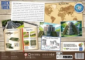 TREFL Stavebnice BRICK TRICK Travel: Pyramida M / 210 dílů