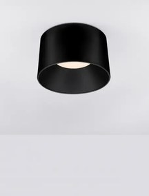 LED černé designové stropní svítidlo Atil