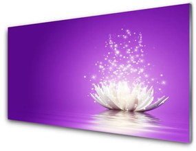 akrylový obraz Květ Lotosu 125x50 cm
