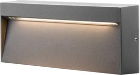 LED2 5130634D LED2 Venkovní nástěnné svítidlo STEP ON Q L, A DALI/PUSH 6W 3000K antracit - LED2 Lighting