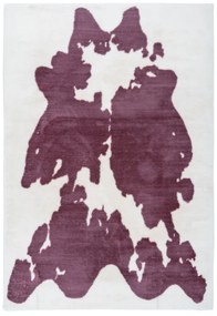Arte Espina Kusový koberec Rabbit Animal 500 lila / bílá Rozměr koberce: 120 x 160 cm