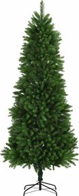 Vánoční stromeček s 300 LED diodami s stojanem Zelená 240 cm PE 3396352