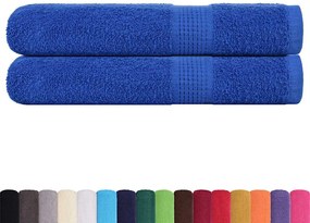 Ručníky FROGN 2 ks modré 100x200 cm 360 g/m² 136722