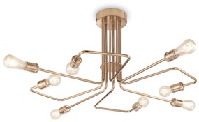 Ideal Lux Stropní svítidlo TRIUMPH PL8 OTTONE