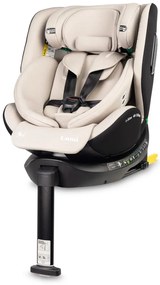 Autosedačka Lumi i-Size 40–150 cm, Isofix, 360°, růstová, od 0m+ do 12 let - béžová