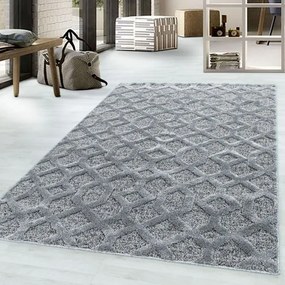 Vopi | Kusový koberec Pisa 4702 grey - Kruh průměr 160 cm