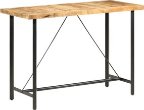 vidaXL Barový stůl 150 x 70 x 107 cm hrubé mangovníkové dřevo [286612]