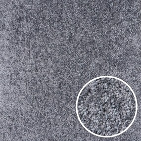 Condor Carpets, Metrážový koberec Bali 075, na míru, šíře 4m, šedá, filc, dětský pokoj