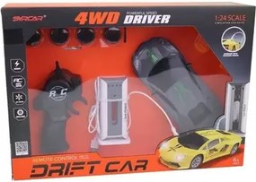 MaDe Elektroauto na ovládání 19 cm, vyměnitelná kola, funkce driftován