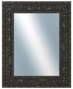 DANTIK - Zarámované zrcadlo - rozměr s rámem cca 40x50 cm z lišty PRAHA černá (2753)