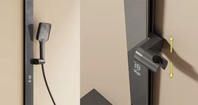Termostatický sprchový systém BSE1719 | 5 provedení — Černá