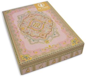 Pip Studio povlečení Majorelle Carpet pink 200x200 + 2x 70x90cm, růžové (Luxusní perkálové povlečení na dvoulůžko v dárkové krabici)